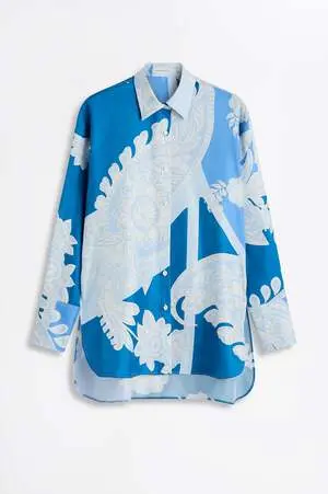 Scanlan Theodore Silk Printed Shirt