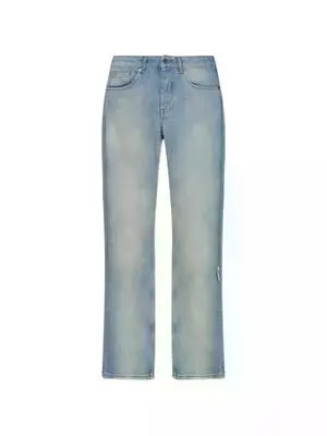 Off-white Distressed Jeans For Women