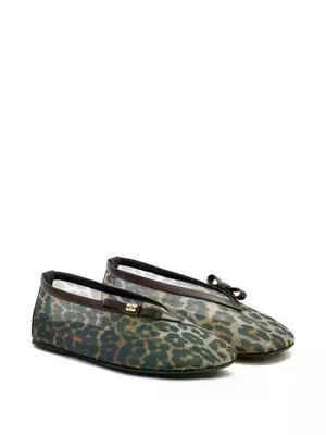 Ganni Printed Flats For Women
