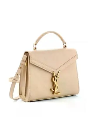 Saint Laurent Cassandra Leather Mini Shoulder Bag