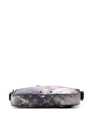 LOUIS VUITTON Monogram Galaxy Canvas Alpha Messenger Bag - Black