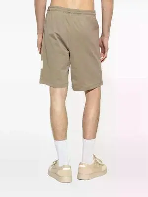 EA7 Logo-print Drawstring Track Shorts
