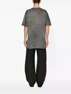 MA+ Panelled Distressed-effect T-shirt