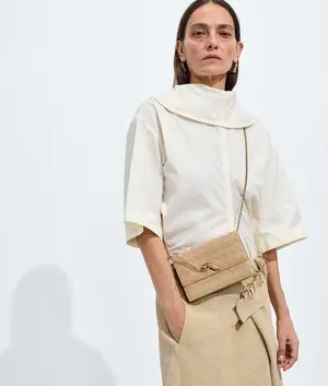 Bottega Veneta Andiamo Pouch On Chain
