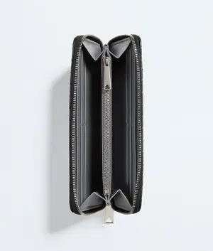 Bottega Veneta Intrecciato Piccolo Zip-around Wallet
