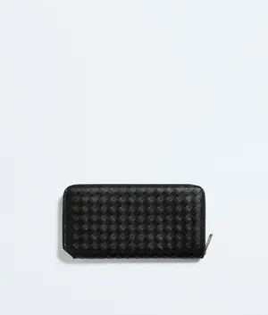 Bottega Veneta Intrecciato Piccolo Zip-around Wallet