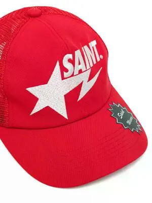 LE MONT SAINT MICHEL Logo Mesh Panel Cap
