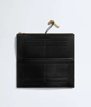 Bottega Veneta Andiamo Wallet Organizer - Black