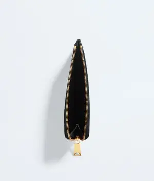 Bottega Veneta Intrecciato L-zipped Card Case