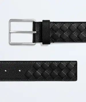 Bottega Veneta Intrecciato Taurillon Belt