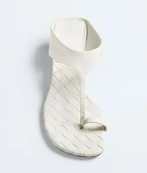 Bottega Veneta Livia Thong - Alabaster
