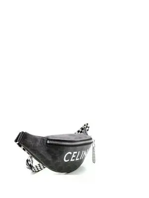 Celine Triomphe Coated Canvas Belt Bag