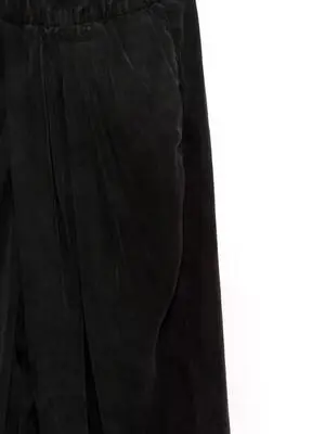 CROQUIS Logo-patch Trousers