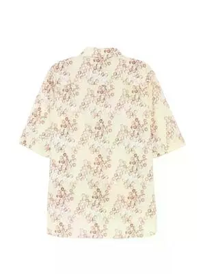 CROQUIS Circle-print Short-sleeve Shirt