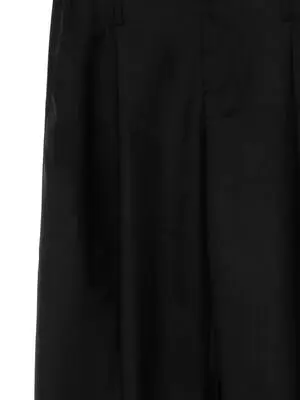LESS Belted Wide-leg Trousers
