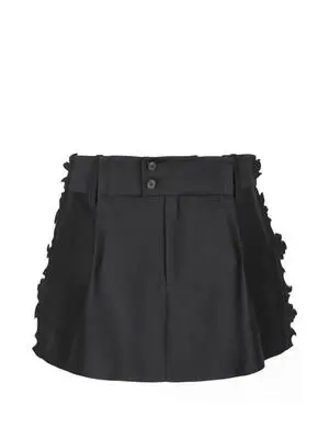 JNBY Floral Appliqué Culottes - Black