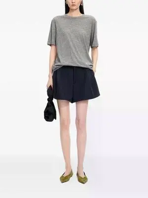 JNBY Flocked Floral T-shirt - Grey