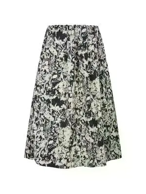 JNBY Floral-print Skirt - White