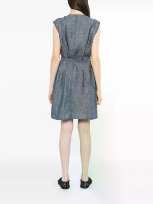 LESS V-neck Sleeve Dress