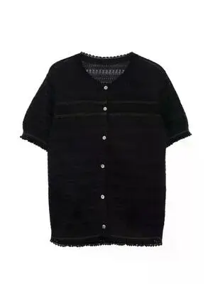 JNBY Short-sleeved Blouse - Black