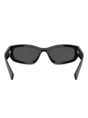 Miu Miu Geometric Frame Sunglasses