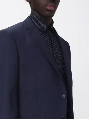 Emporio Armani Single-breasted Suit With Classic Lapels And Patch Pockets