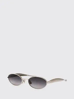Bottega Veneta Aviator Sunglasses In Metal - Silver