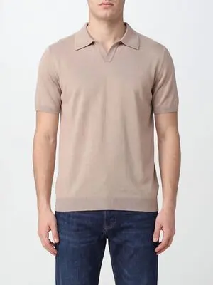 ROBERTO COLLINA Polo Shirt - Nude
