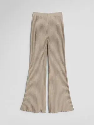 MARGHERITA MACCAPANI Bouncy Palazzo Cotton Trousers