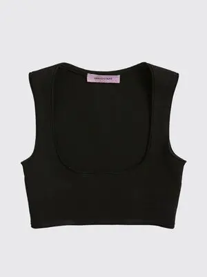 MARGHERITA MACCAPANI Viscose Blend Bralette Crop Top