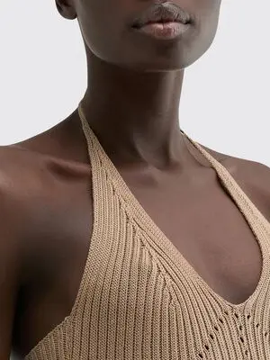 MARGHERITA MACCAPANI Mariah Knit Top - Beige