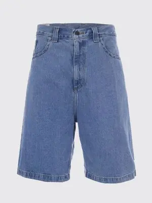 Carhartt Work In Progress Cotton Denim Shorts