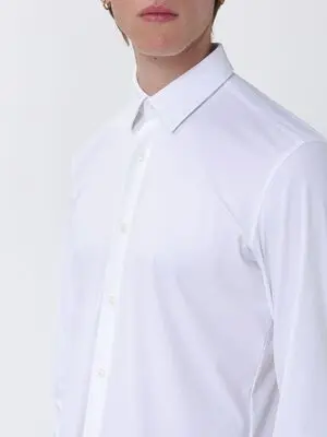 BOSS Classic Cotton Poplin Shirt - White