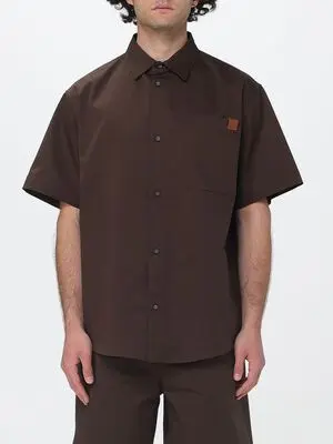 DARKPARK Stretch Cotton Casual Shirt - Brown
