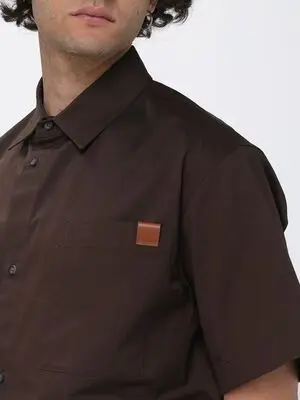 DARKPARK Stretch Cotton Casual Shirt - Brown