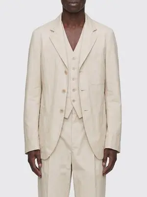 MAISON MARGIELA Single Breasted Blazer - Beige