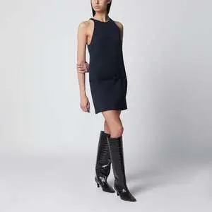 COURREGES Sleeveless A-line Mini Dress With Belt