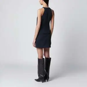 COURREGES Sleeveless A-line Mini Dress With Belt