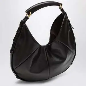 Saint Laurent Medium Mombasa Hobo Bag In Calfskin Leather