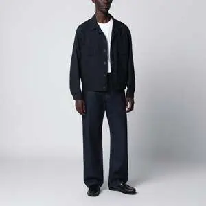 SANTANIELLO Wool-blend Overshirt Jacket
