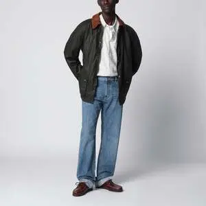 Barbour Lightweight Waxed Ashby Jacket - Green