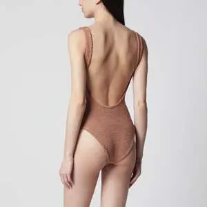 Hunza G Square Neck One-piece Swimsuit