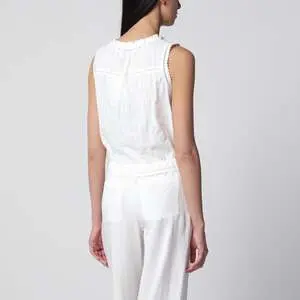 DUNST Perforated Cotton Tank Top