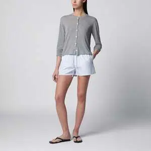 DUNST Mélange Cotton-blend Cardigan