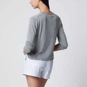 DUNST Mélange Cotton-blend Cardigan