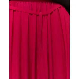 JOSEPH Elba Tie-waist Crepe Maxi Skirt