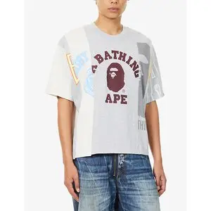 A BATHING APE Logo-print Cotton-jersey T-shirt