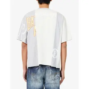 A BATHING APE Logo-print Cotton-jersey T-shirt