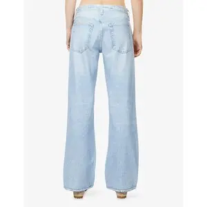 Rag & Bone Miramar Cotton Denim-print Trousers - Aria