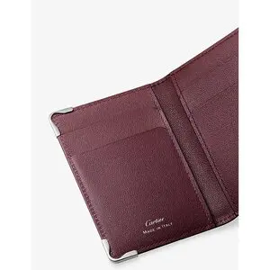 Cartier Must De Leather Card Holder - Beige